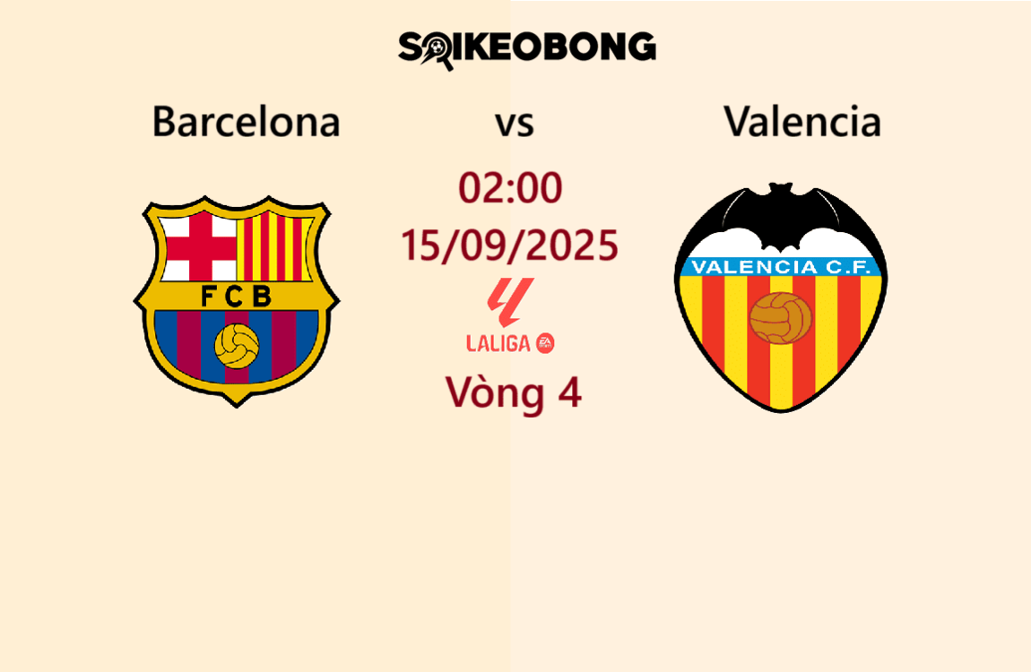 Nhận định Barcelona vs Valencia, 02:00 ngày 15/09/2025: Đến lúc “nhà ...